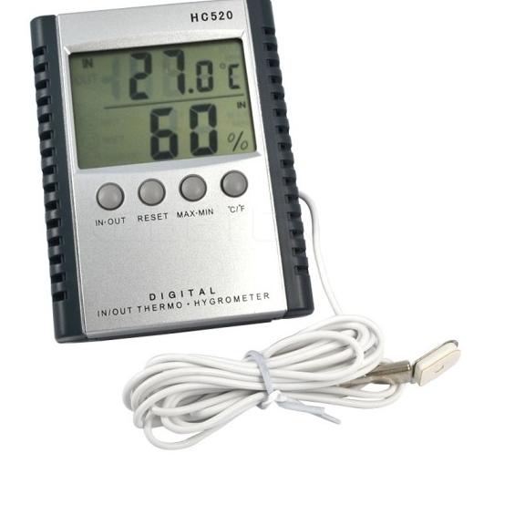 Jual Digital Thermometer Hygrometer In Out Temperature Humidity Meter ...