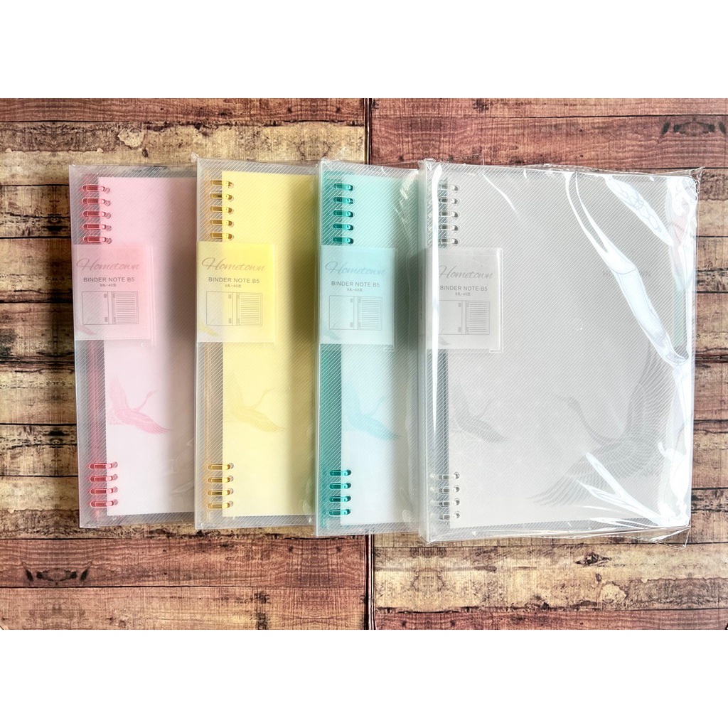 Jual Map Binder Wengu A5 B5 Transparant B0156 HomeTown Ring Besi ...