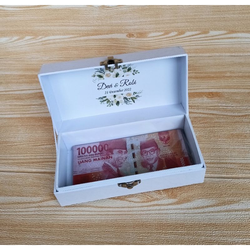 Jual Box panjang engsel free print nama | Shopee Indonesia