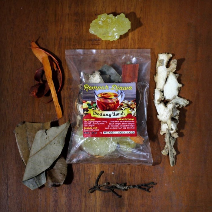 Jual Wedang Uwuh Premium Rempah Komplit Khas Jogja Siap Seduh Bersih ...