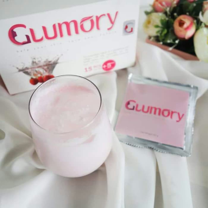 Jual GLUMORY beauty drink 22 Sachet / Glumory collagen Beauty Drink ...