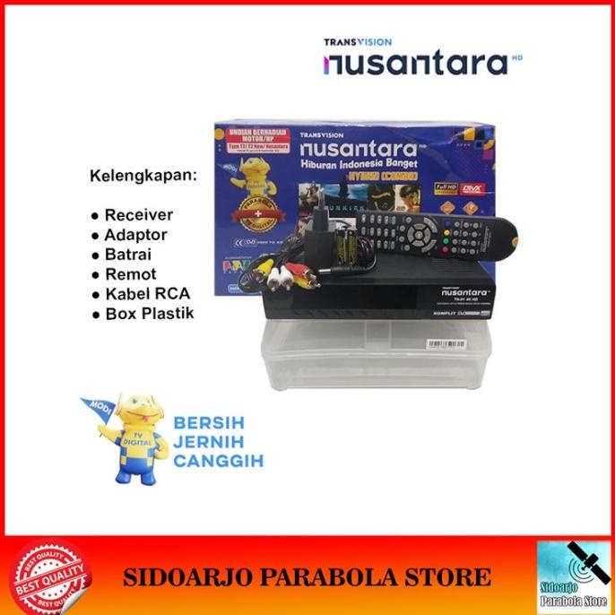 Jual Transvision Nusantara HD Combo Receiver Parabola Set Top Box DVB ...