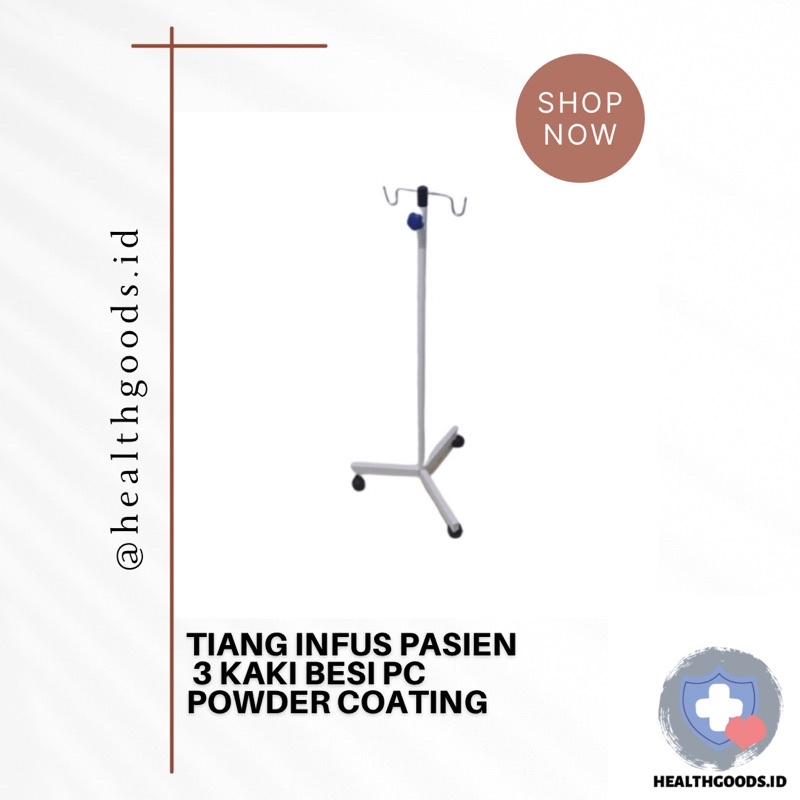 Jual Tiang Infus 3 Kaki Besi PC | Shopee Indonesia