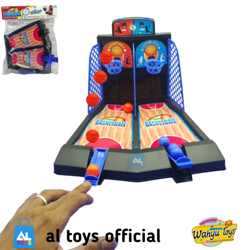 Jual Mainan game basketball shooting mainan power shooting basket ball ...