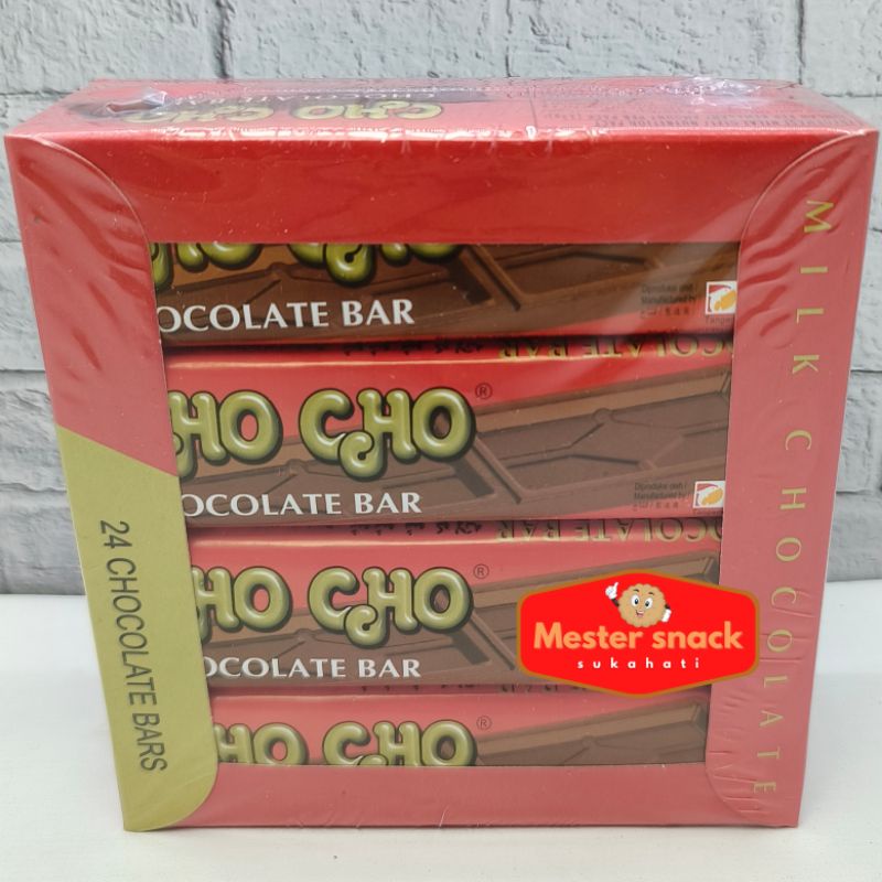 Jual Cho cho Chocolate Bar (1 pack isi 24 pcs) | Shopee Indonesia