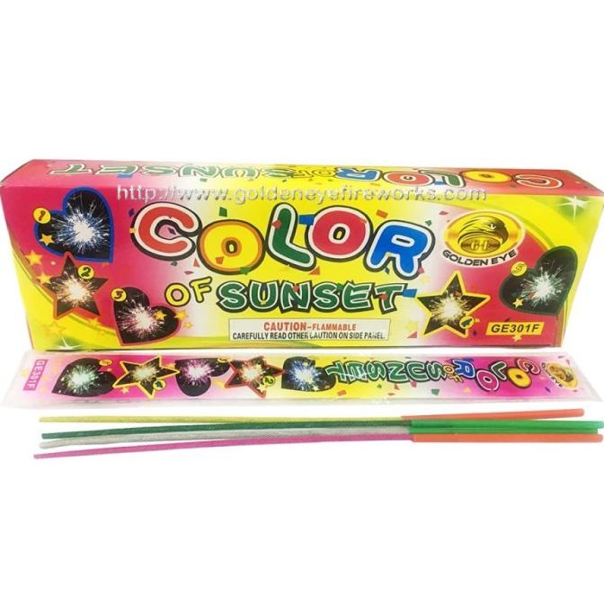 Jual PETASAN WARNA KEMBANG API COLOR OF SUNSET GE301F COLORS FIREWORK ...