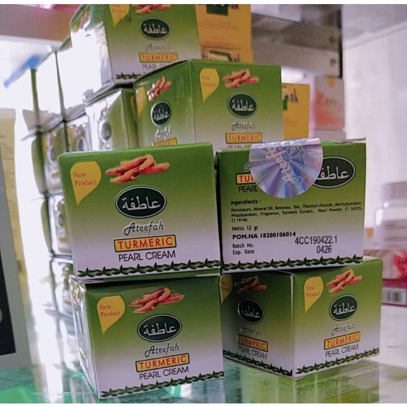 Jual (ACEH) ATEEFAH CREAM ARAB TURMERIC/ KRIM ARAB BPOM | Shopee Indonesia