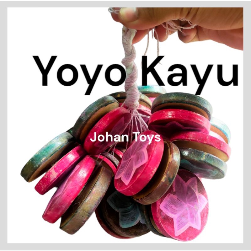 Jual Yoyo Kayu isi 20 Pcs | Shopee Indonesia