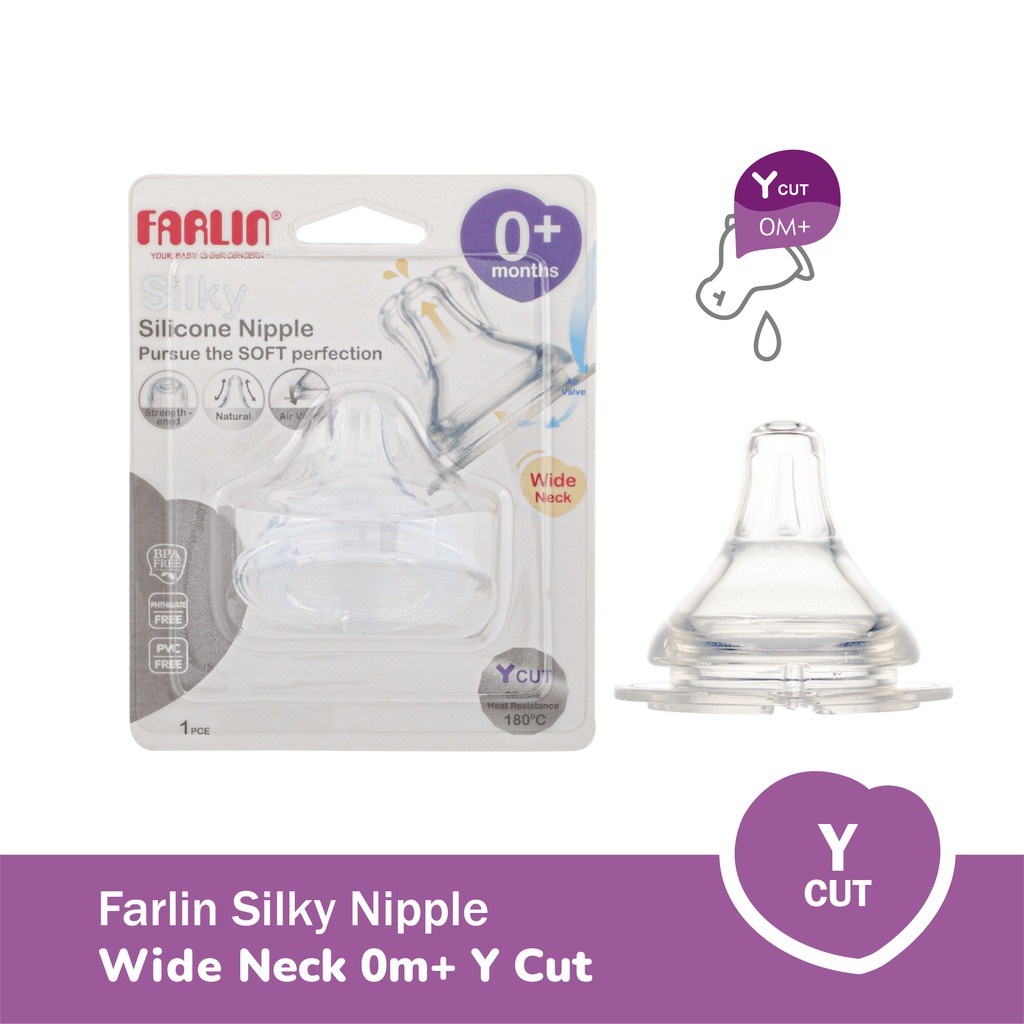 Jual Farlin Silky Nipple Wide Neck | Shopee Indonesia