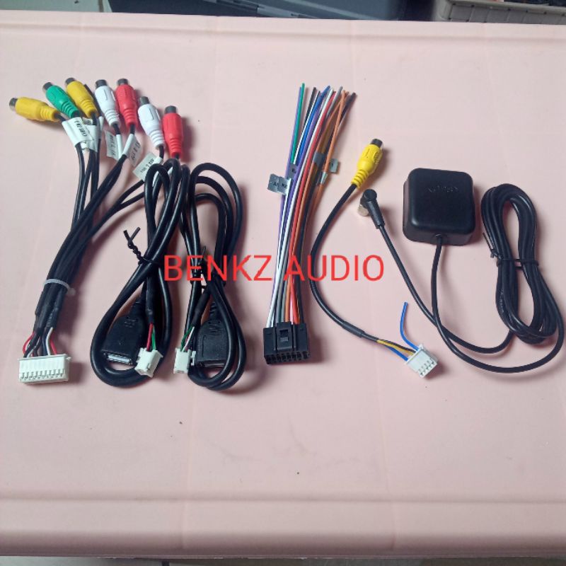 Jual Kabel soket socket headunit android universal Full set | Shopee ...