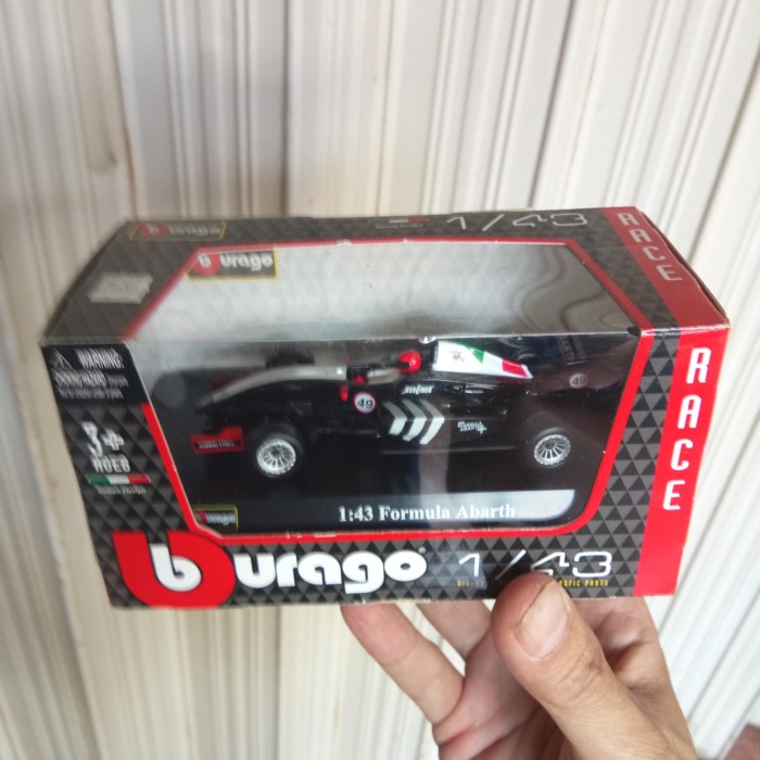 Jual Miniatur Bburago 1/43 Race - Formula Abarth | Shopee Indonesia Jual Miniatur Bburago 1/43 Race - Formula Abarth | Shopee Indonesia
