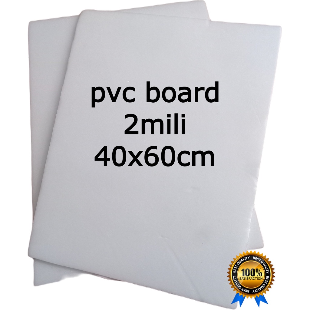 Jual pvc board 2mm 40x60cmini 3 lembar | Shopee Indonesia