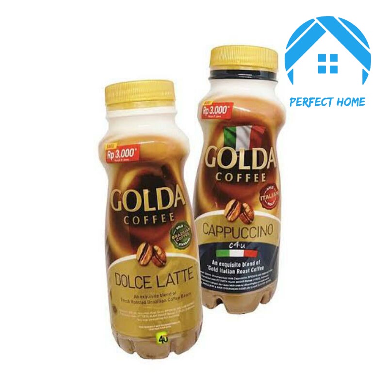 Jual GOLDA COFFEE MINUMAN KOPI 200ML 1 DUS = 12 PCS [PERFECTHOME ...