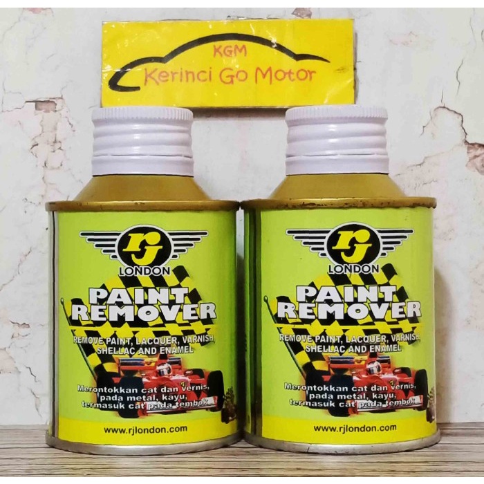 Jual RJ LONDON PAINT REMOVER 100ml PERONTOK CAR | Shopee Indonesia