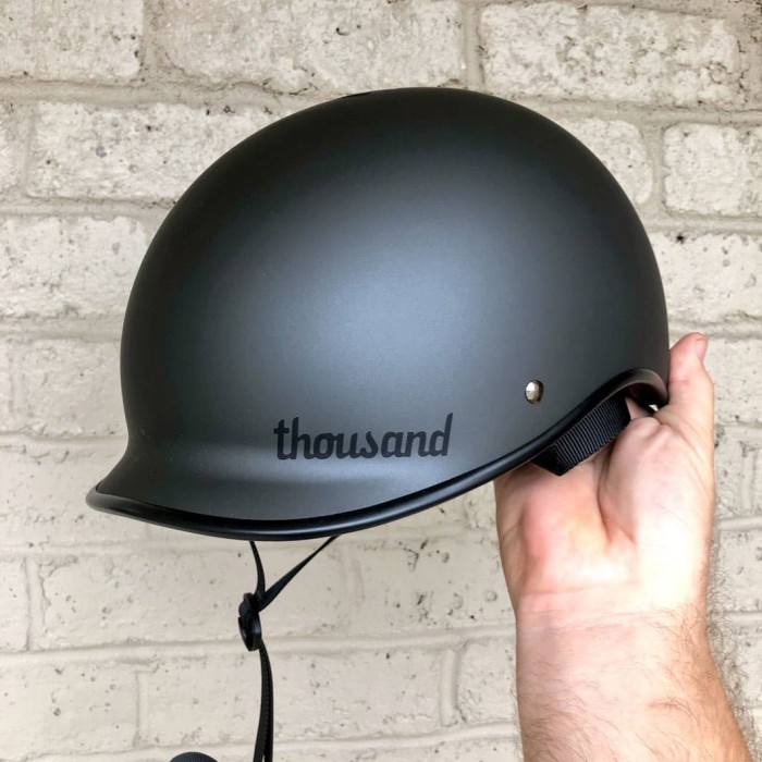Jual Helm Thousand Heritage Collection Helmet Stealth Black - M = 57-59 ...