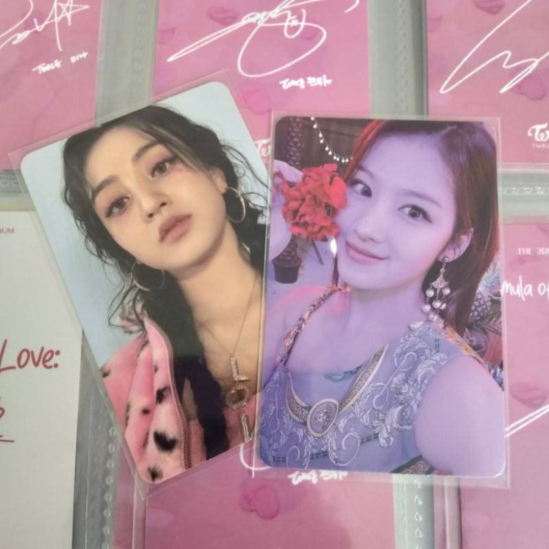 Jual TWICE SANA JIHYO OFFICIAL PHOTOCARD ALBUM FORMULA OF LOVE JIHYO ...