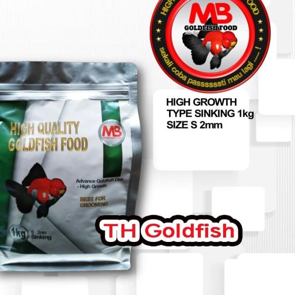 Jual MB FOOD HIGH GROWTH 1 KG Size S ( 2 mm ) | Shopee Indonesia