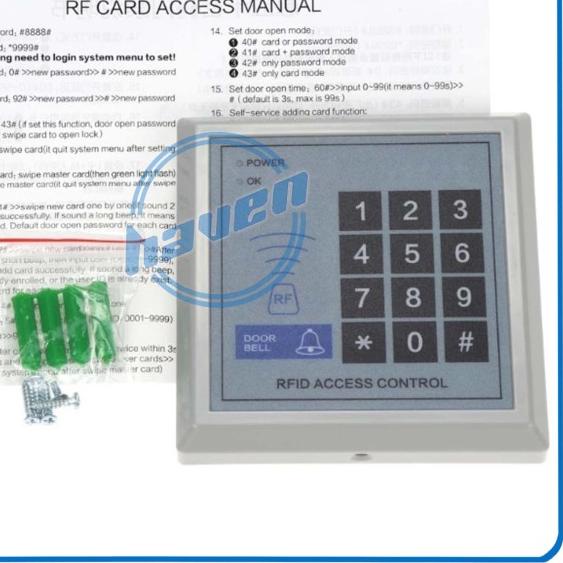 Jual MESIN RFID ACCESS CONTROL / AKSES CONTROL / MESIN ACCESS DOOR LOCK ...
