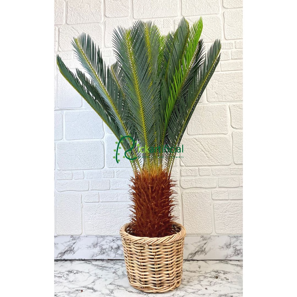 Jual Pohon Daun Palem Phoenix T110 Latex Artificial Cover Rotan Bulat ...