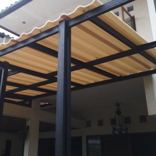 Jual Atap uPVC Sunpanel 12mm (Putih, Biru, dan Semi-Transparan) Sun ...