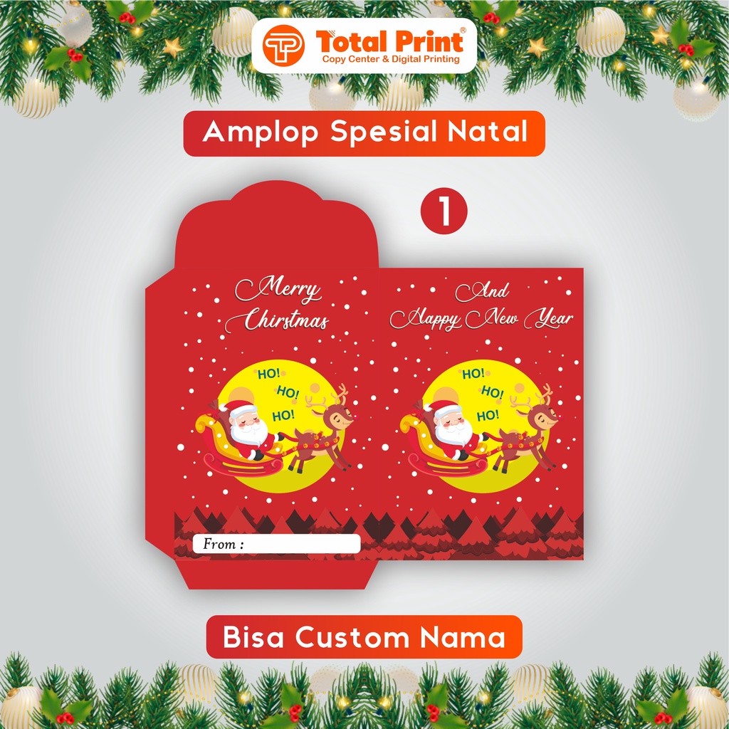 Jual AMPLOP NATAL DAN TAHUN BARU / ANGPAO NATAL DAN TAHUN BARU / AMPLOP ...