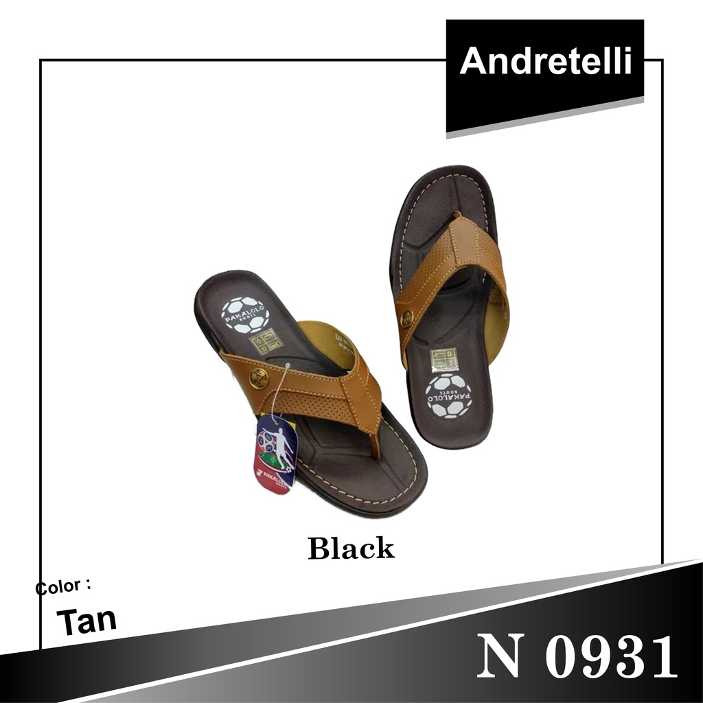 Jual PAKALOLO Boots Sandal Kulit - N0931 ( Tan ) | Shopee Indonesia
