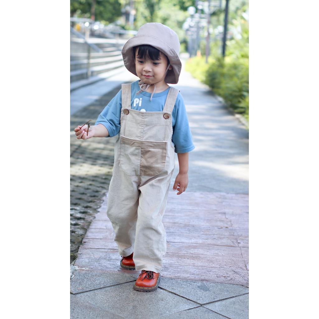 Jual PipoBoo Overall Cotton Corduroy Anak Unisex / 80's Overall ...