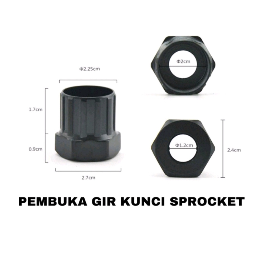 Jual Kunci Sprocket SEPEDA LENGKAP 4in1 Alat Reparasi Crank Set 5in1 ...