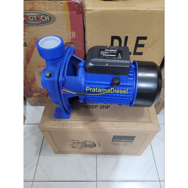 Jual Pompa Air Centrifulgal HYUNDAI HDSP 2.0HP 220Volt 2inch Pompa ...