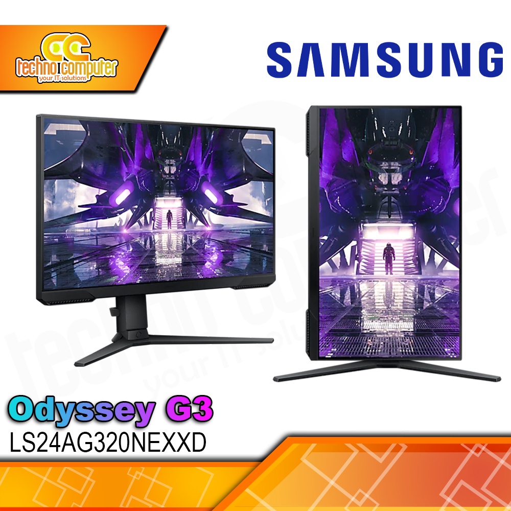Jual MONITOR SAMSUNG ODYSSEY G3 LS24AG320NE Gaming Monitor - 24 inch ...