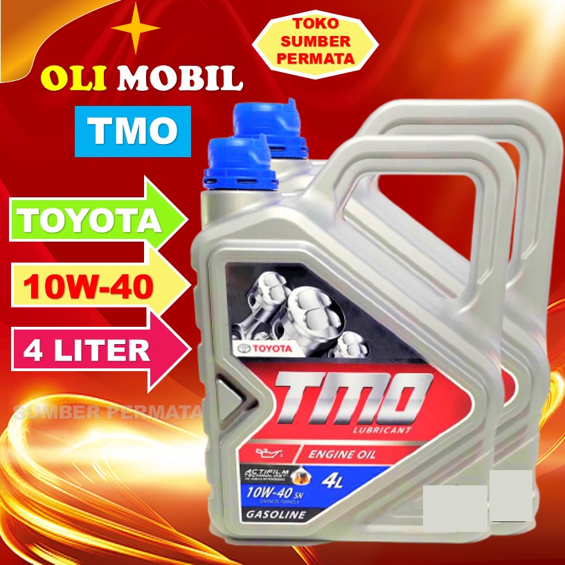 Jual Oli Mobil Tmo 10w 40 4 Liter Syinthetic Formula | Shopee Indonesia