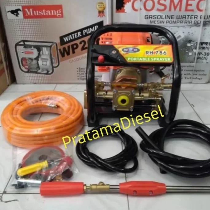 Jual mesin steam portable sprayer 4 tak jet cleaner | Shopee Indonesia