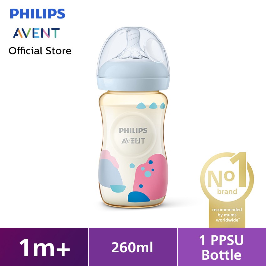 Jual Botol Susu Philips Avent Natural PPSU Bottle 120ml / 260ml ...
