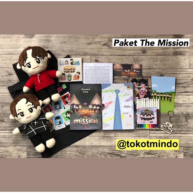Jual Novel DIAMOND GANG THE MISSION (Ita Krn Itakrn) + Bonus | Shopee ...