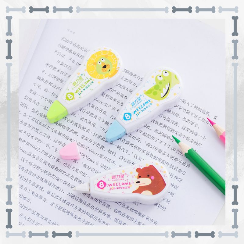 Jual Correction Tape / Tipe-x Roll Kertas Motif Cartoon | Shopee Indonesia