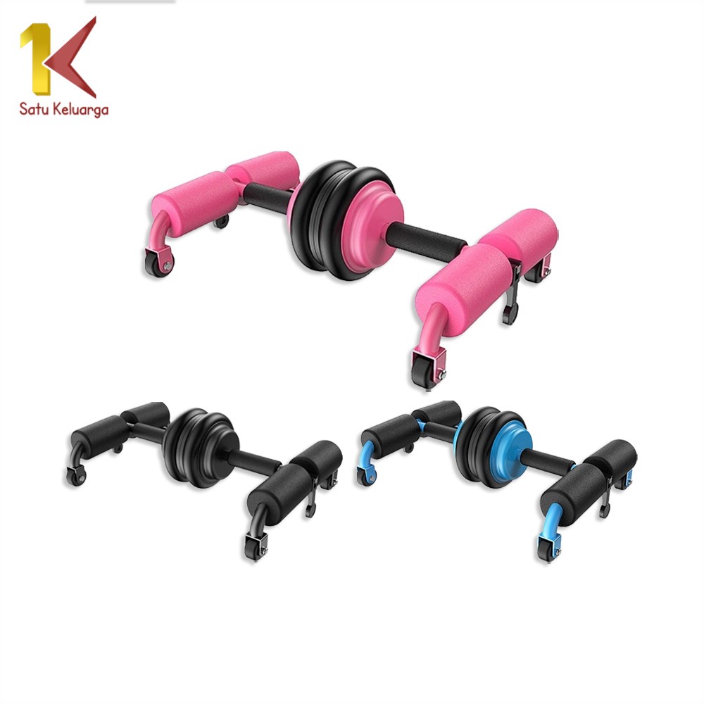 Jual Satu Keluarga Set Alat Fitness Push Up Alat Latihan Olahraga O16 ...