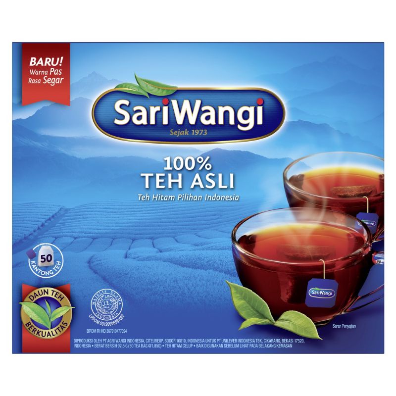 Jual Teh Sari Wangi 50 Kantong | Shopee Indonesia