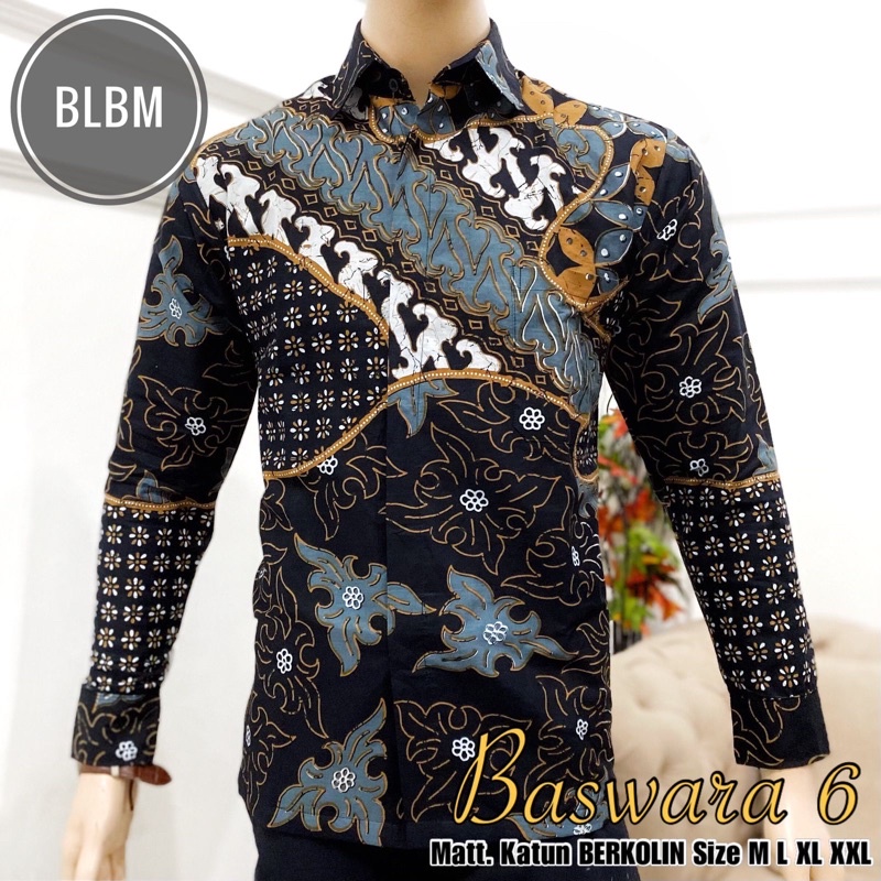Jual Batik lanang kode Baswara 5 & 6 batik lontara batik Solo batik ...