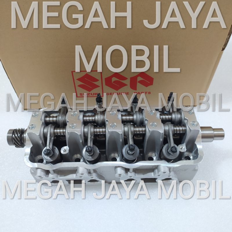 Jual Cylinder head silinder deksel head Katana Jimny komplit noken as klep | Shopee Indonesia