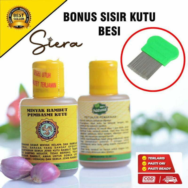 Jual OBAT KUTU RAMBUT DAN TELUR KUTUNYA PALING AMPUH CAP 3 JEMPOL OBAT ...