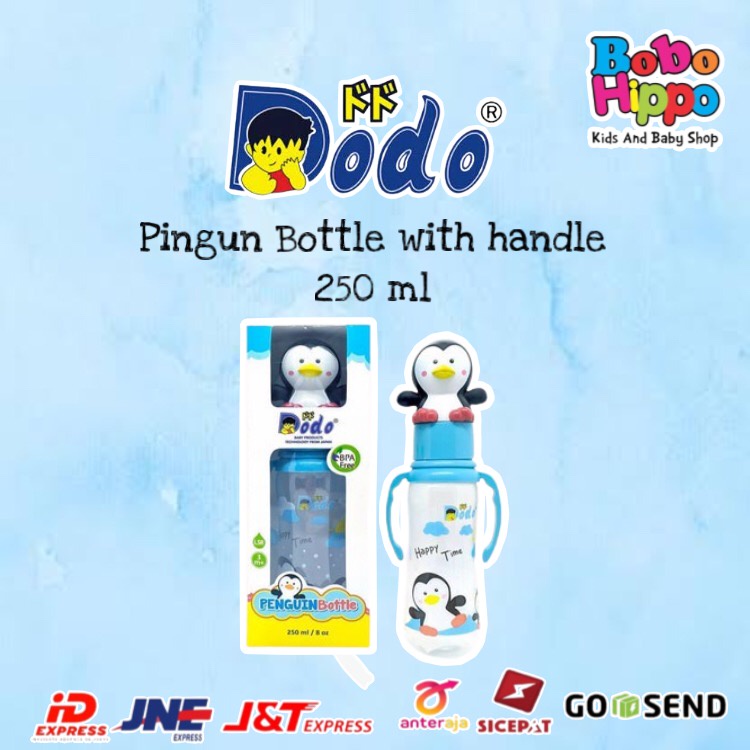 Jual Botol Minum Susu Anak Penguin Lucu Pegangan Dodo/ Bottle PP With ...