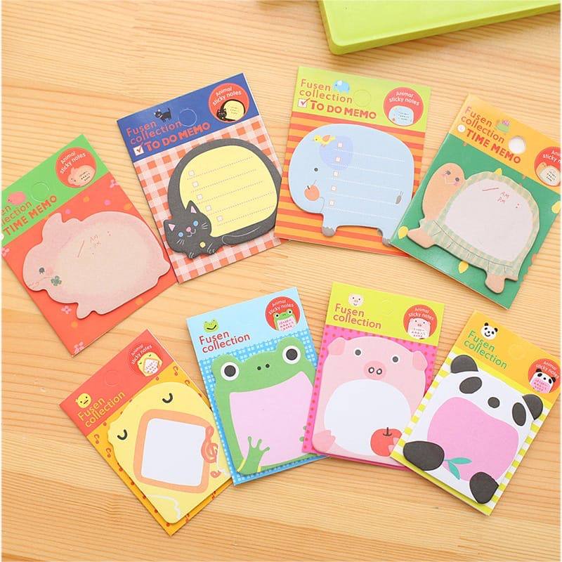 Jual STICKY NOTES/ MEMO ANIMAL / CATATAN NOTES | Shopee Indonesia