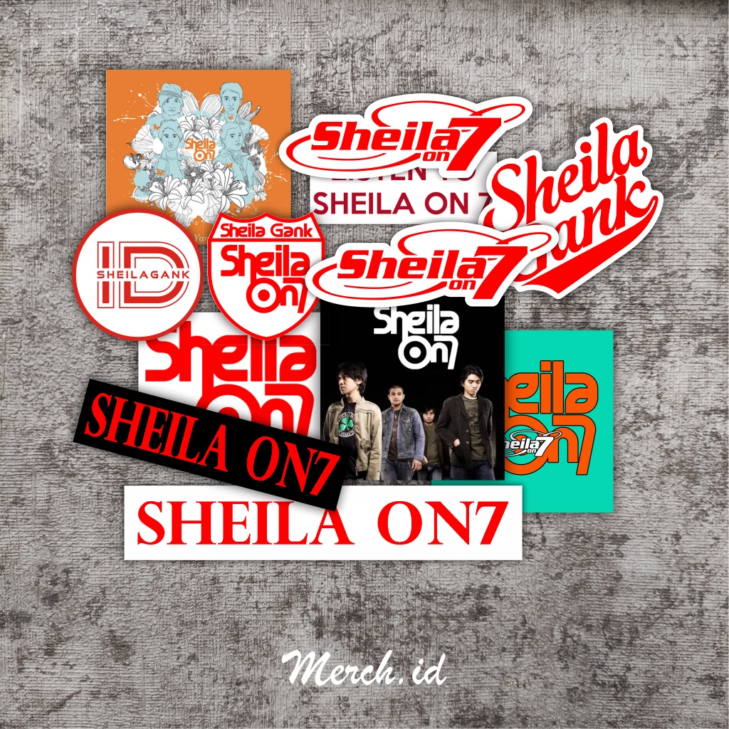 Jual Stiker band SHEILA ON 7 / Sticker Pack | Shopee Indonesia