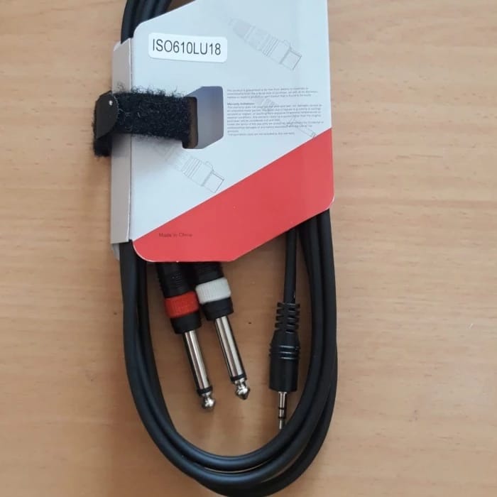 Jual Kabel Instrument stereo Bayer 1SO610LU18 1,8 MT (Jack HP-2Akai ...