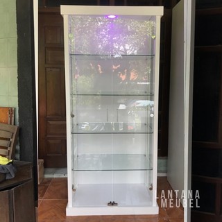 Jual Lemari Pajangan Kaca 2 Pintu / Lemari display Kaca / Lemari ...