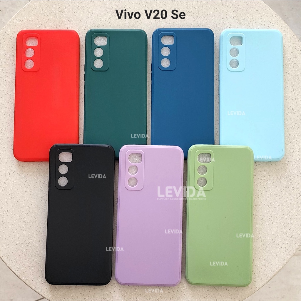 Jual Square Edge soft Case / Macaron Square edge Case for Vivo V20 SE ...