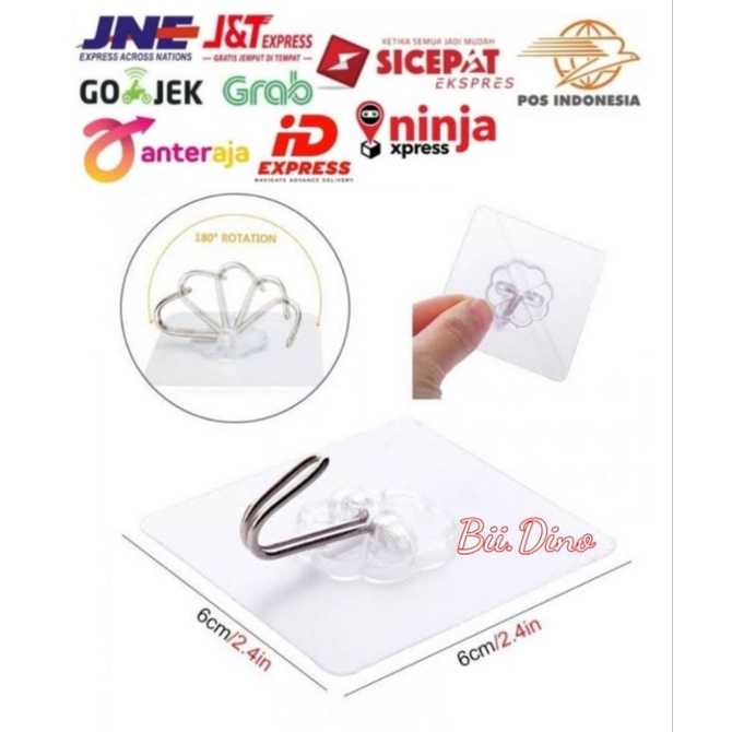 Jual Gantungan Tempel Serbaguna Multifungsi Magic Hook Hanger Kamar ...