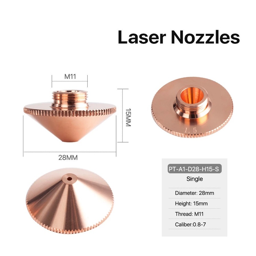 Jual Nozzle Fiber Laser Cutting D28 mm Single Lay | Shopee Indonesia