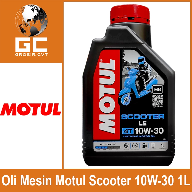 Jual Motul Oli Mesin Scooter LE 10W-30 JASO MB API 1L | Shopee Indonesia
