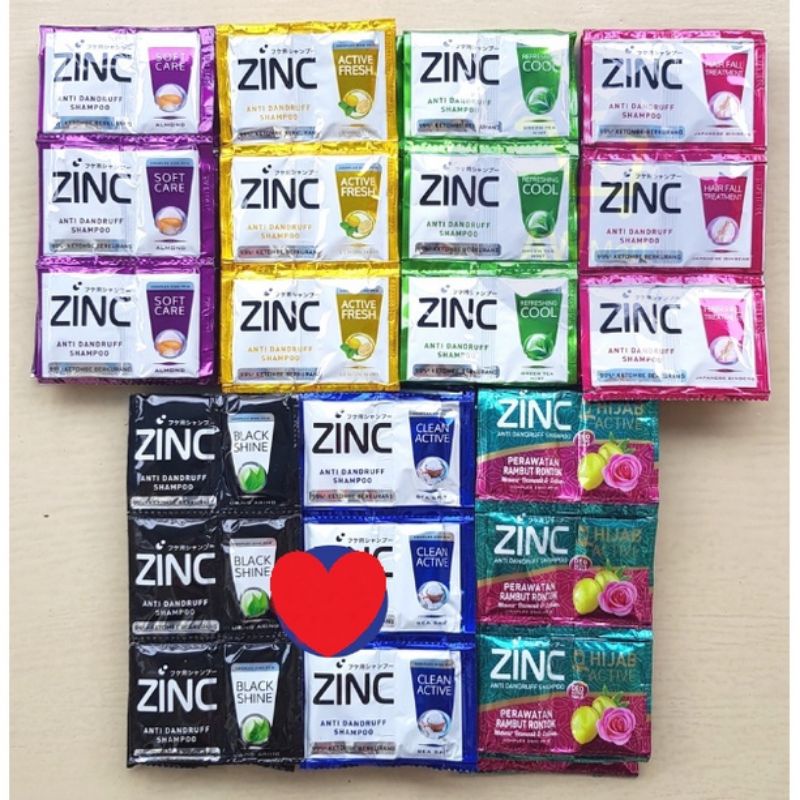 Jual Shampoo Zinc Renceng, Sampo Rambut Kemasan Renteng / Shampo Sachet ...
